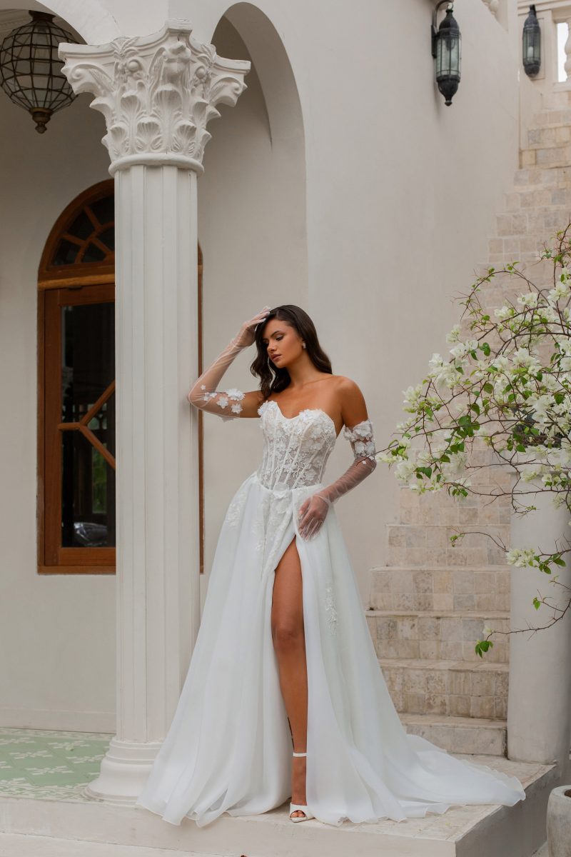 Свадебное платье Ноэль без перчаток Estelavia - Jully Bride Москва